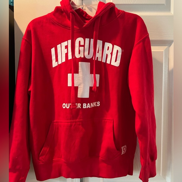 Tops | Outer Banks Lifeguard Hoodie | Poshmark